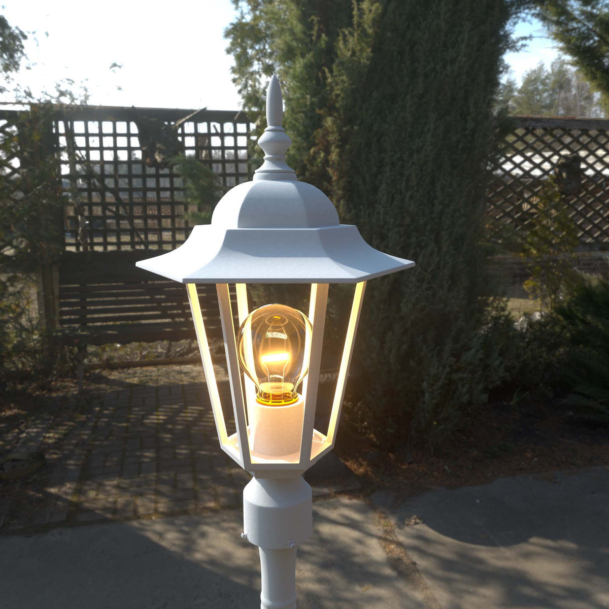 Pia Ricco 1 -Light 15'' H Hardwired Lantern Head White – First Op ...